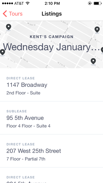 SquareFoot Mobile App